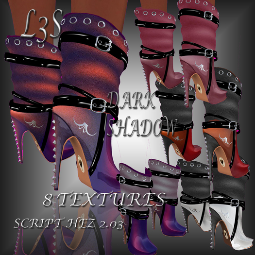 Second Life Marketplace - [ L3S ] DARK SHADOW TEXTURES